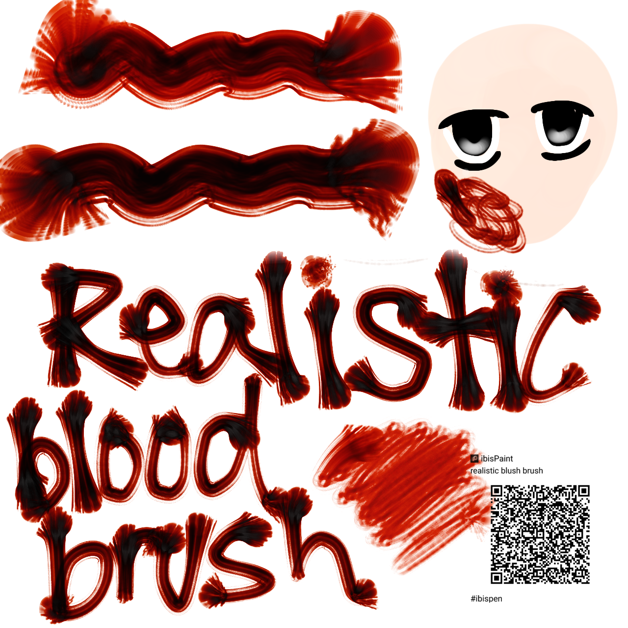 realistic bloodddd - ibisPaint