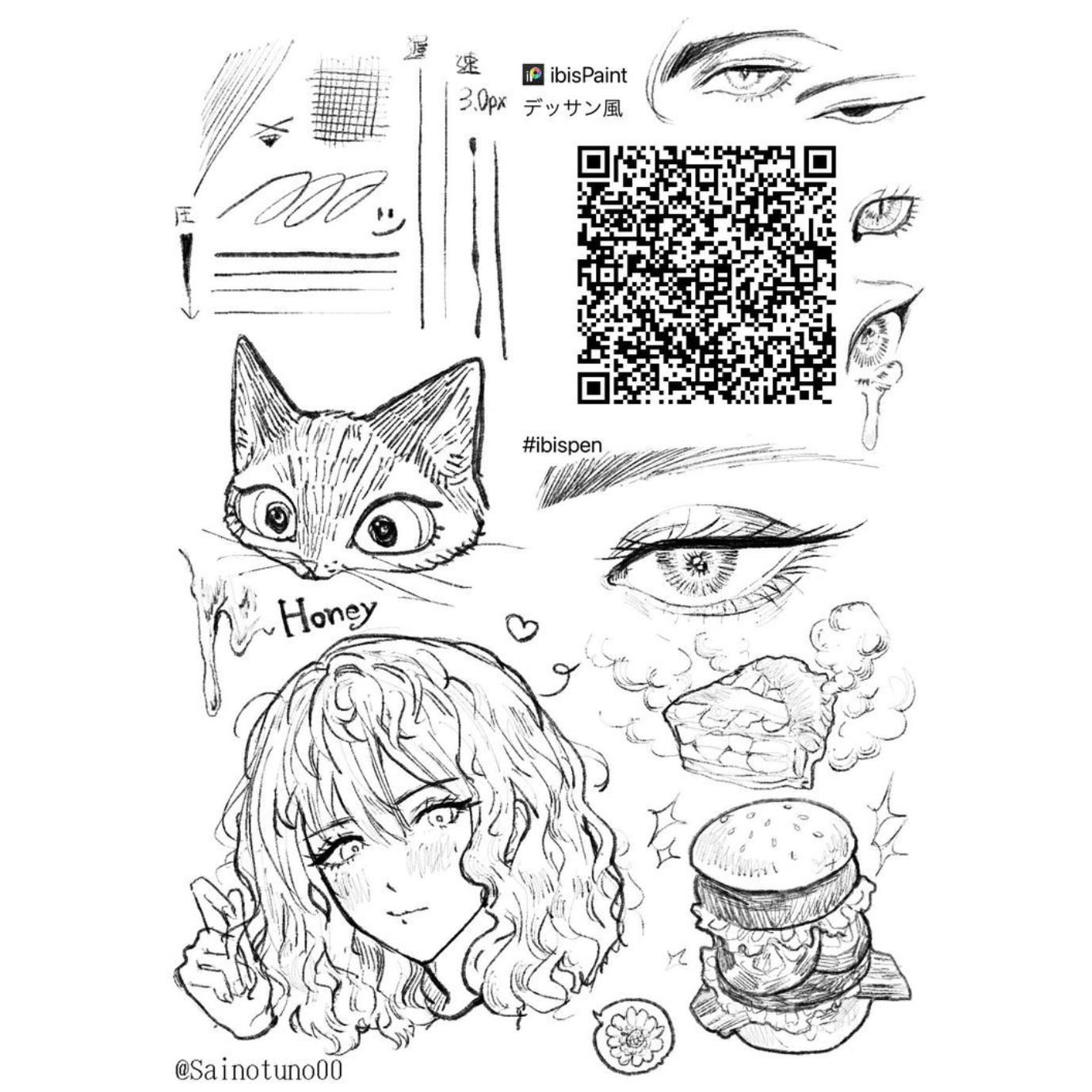 Pinterest Pen #8 - ibisPaint