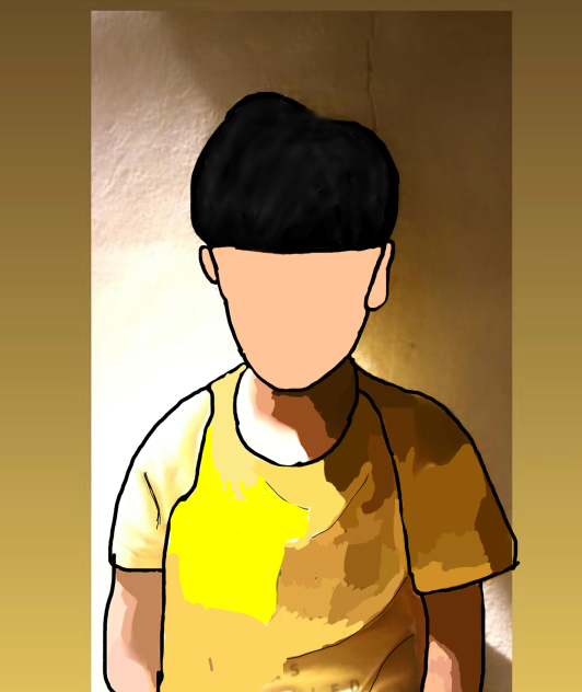 My face less cartoon - ibisPaint