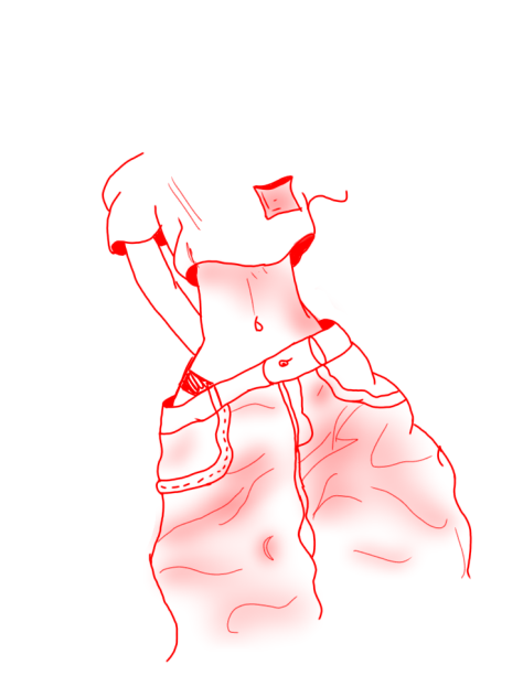 red girl - ibisPaint