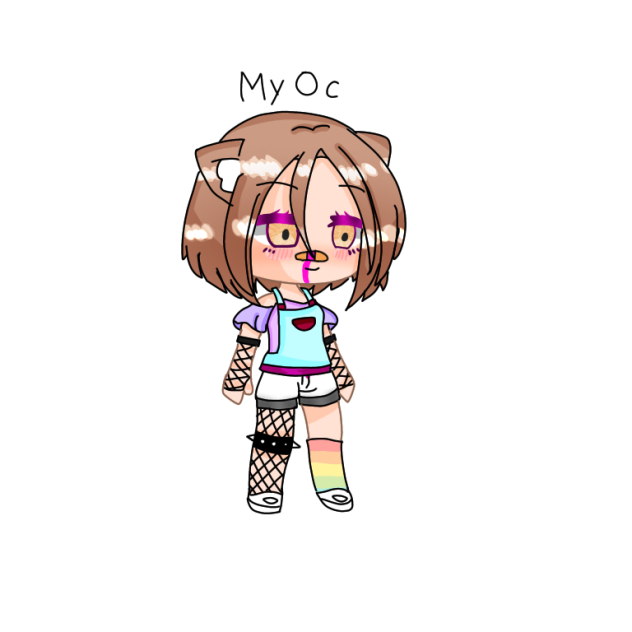 editing my gacha club oc - ibisPaint