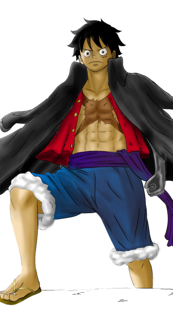 Monkey D. Luffy ( without BG ) - ibisPaint