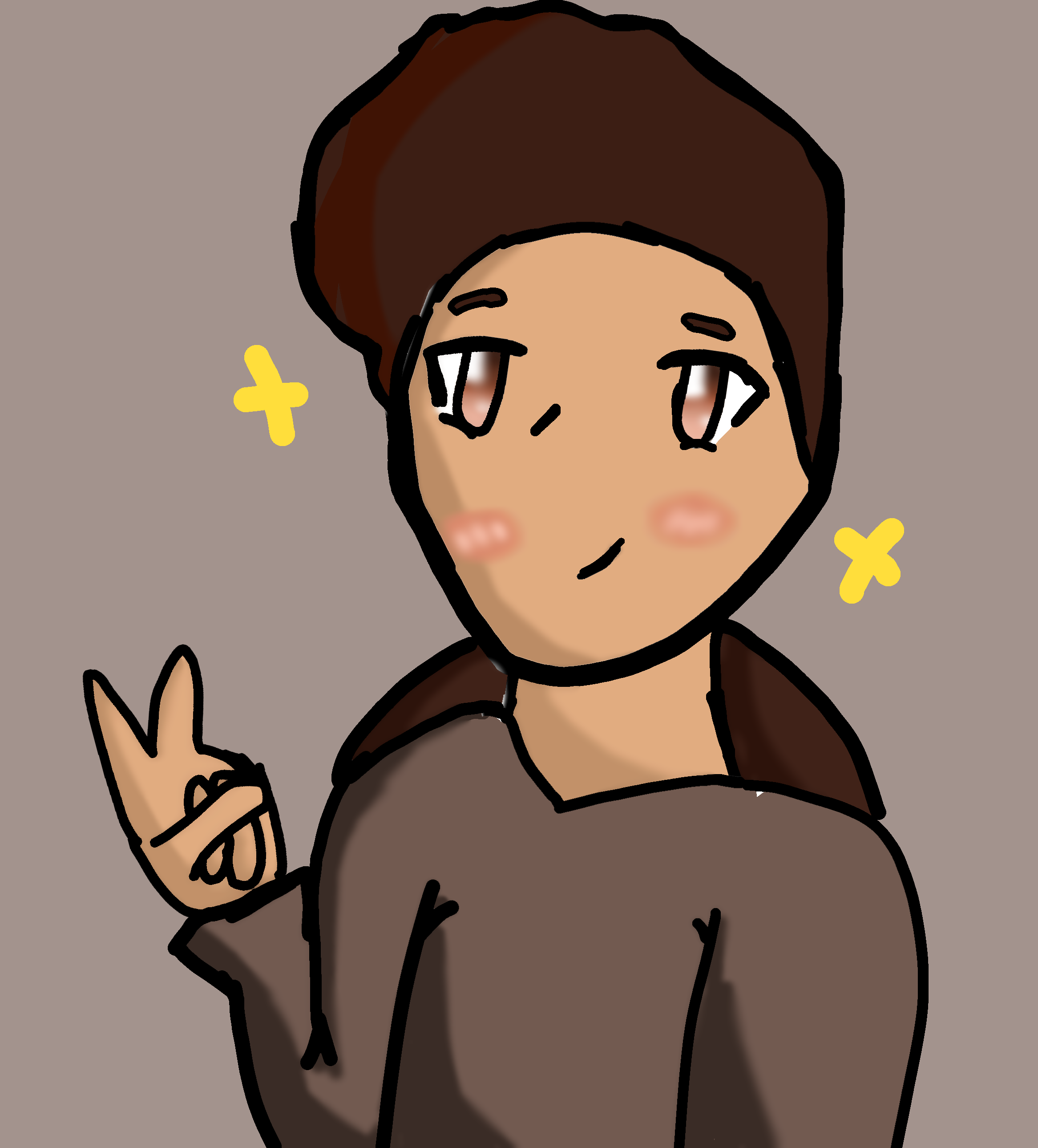 My friend Hugo - ibisPaint