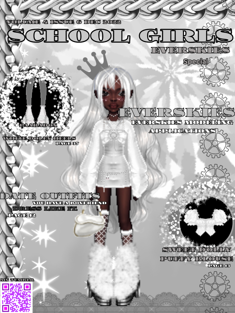 School Girls (White, everskies special ) - ibisPaint