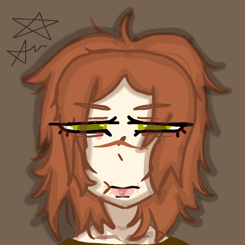 a girl eating obv - ibisPaint