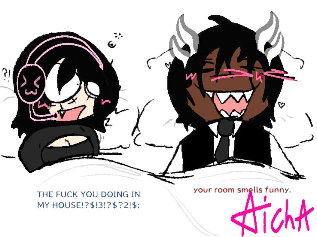 Aicha and lab - ibisPaint