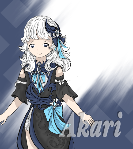 My female Genshin Impact OC ( Hydro) - ibisPaint