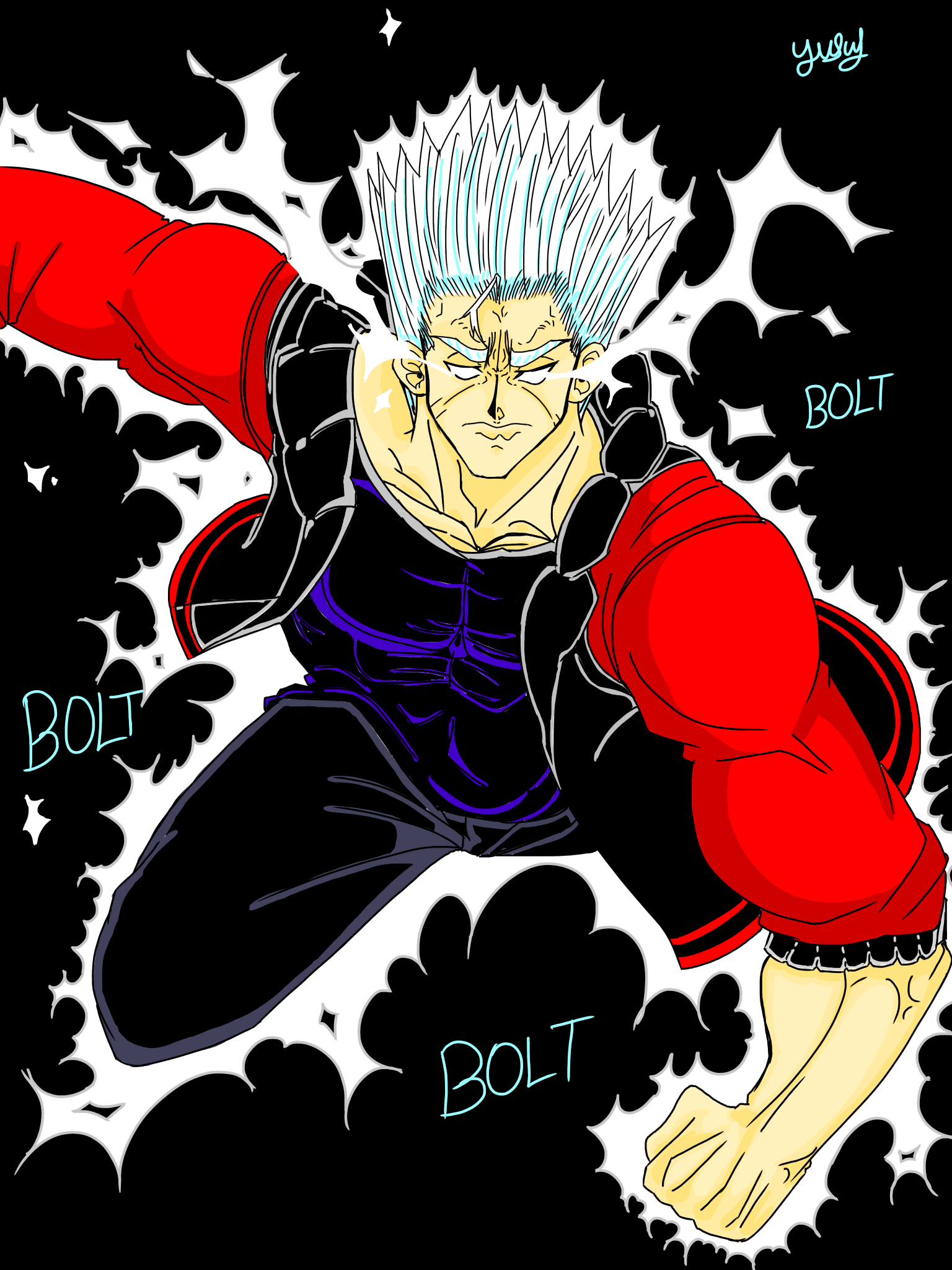 BOLT HIRAGAMI - ibisPaint