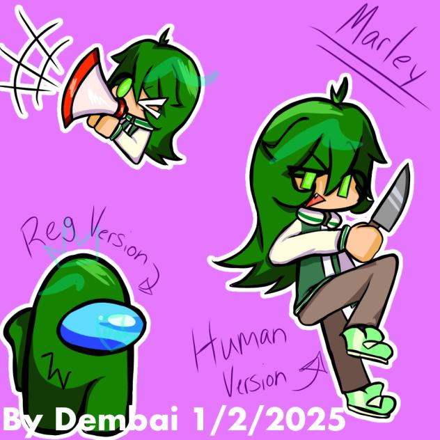 Green Imposter Humanized - ibisPaint