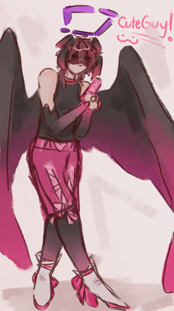 CuteGuy doodle - ibisPaint