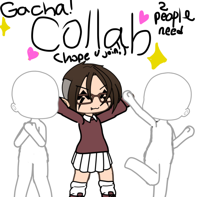 Doing a Gacha collab - ibisPaint