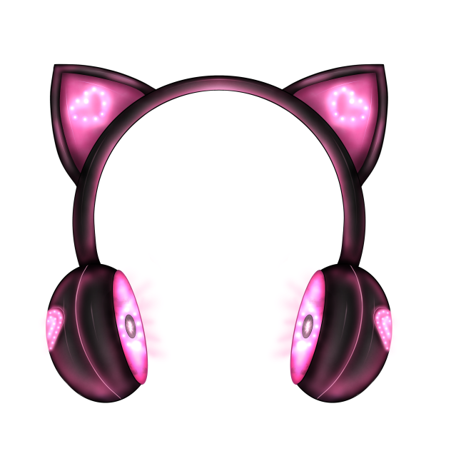 cyber Cat Headphone - ibisPaint