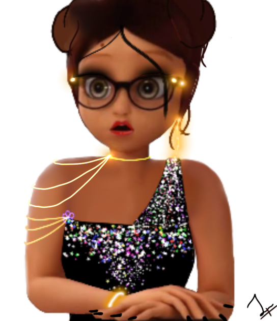 alya glow up - ibisPaint