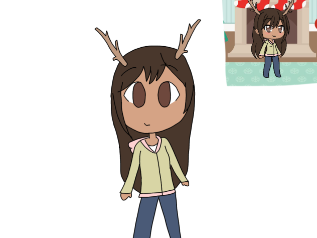 Reindeer Girl (OLD) - ibisPaint