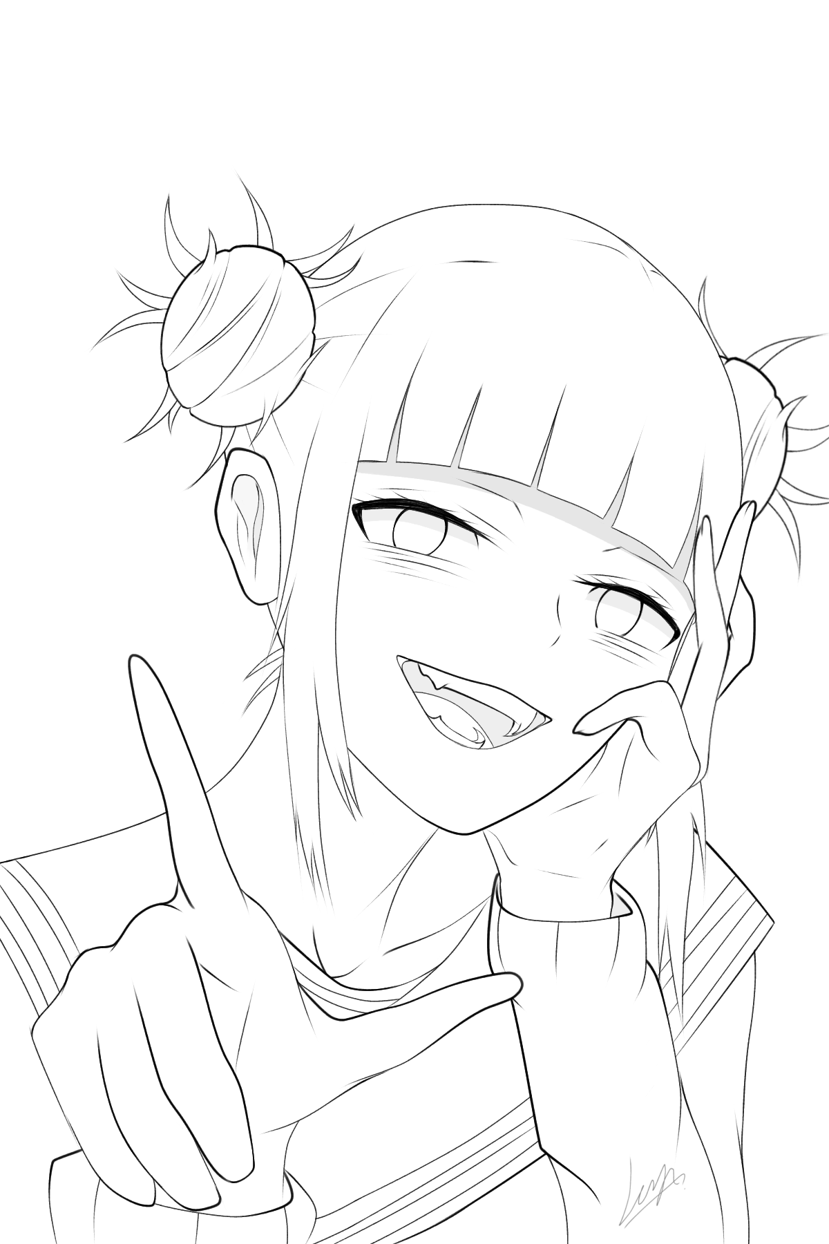 Toga Lineart - ibisPaint