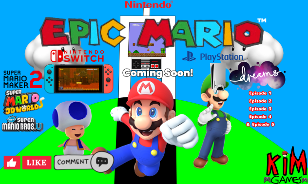 Epic Mario Coming Soon! - ibisPaint