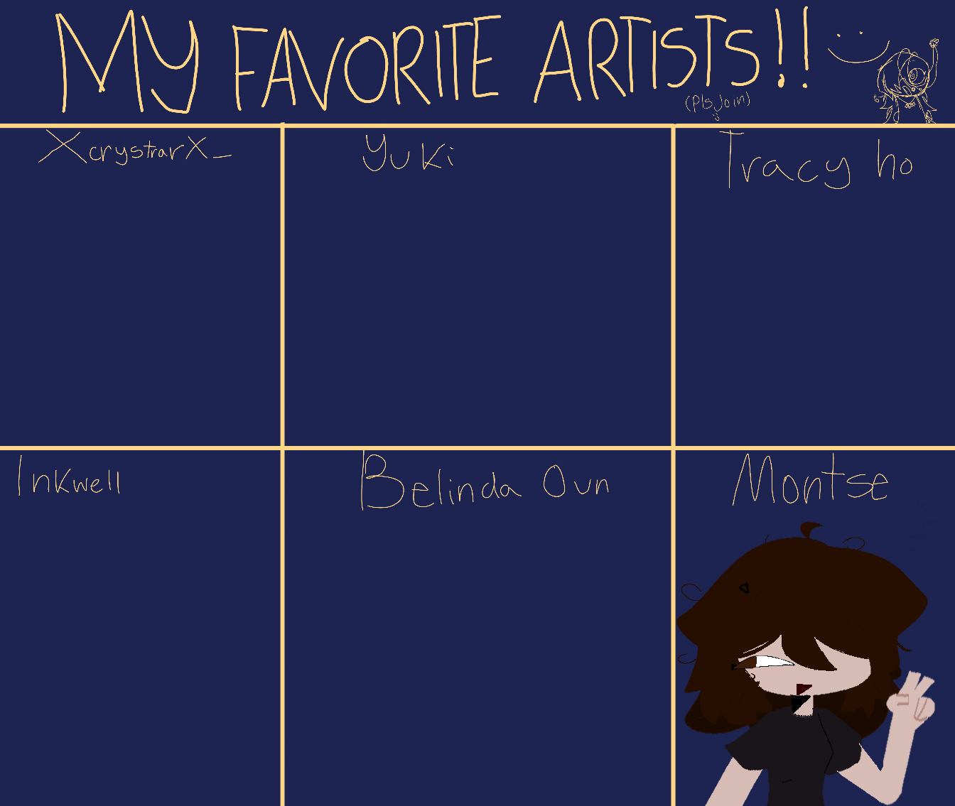Adri’s favorite artists 👍 - ibisPaint