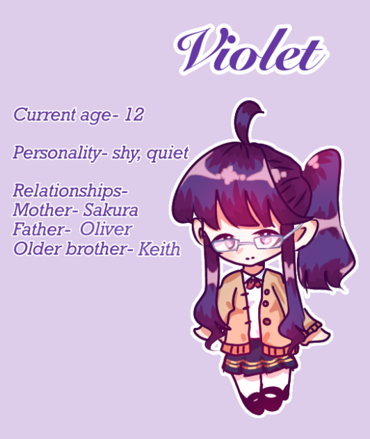 Violet chibi - ibisPaint