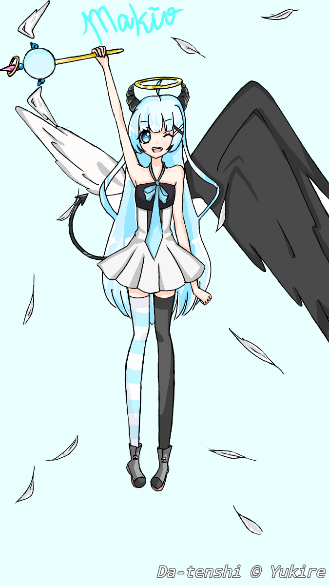 Da-Tenshi (Dark Angel) - ibisPaint