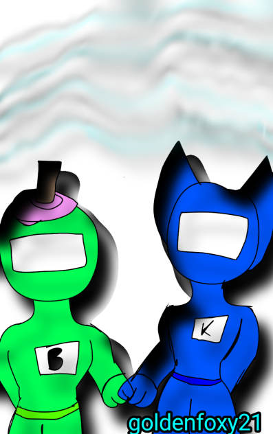 among us kenzie and bre - ibisPaint