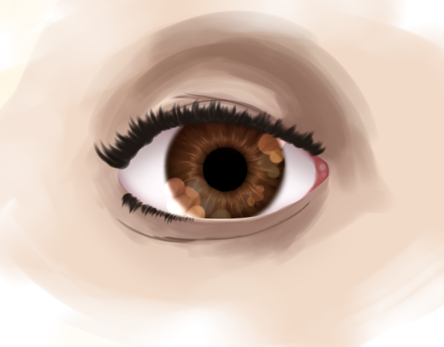Brown Eye - ibisPaint