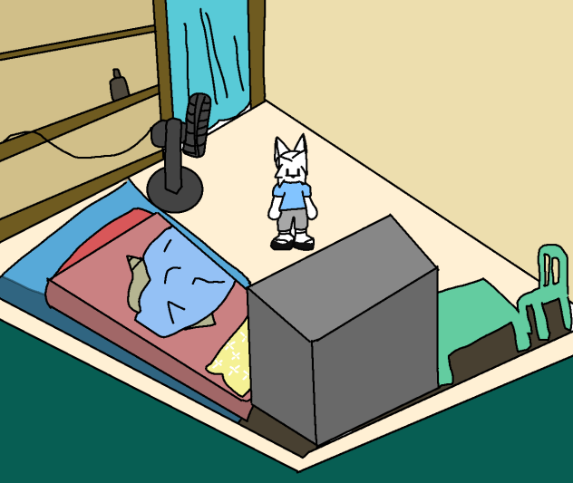 drawing my room again... - ibisPaint