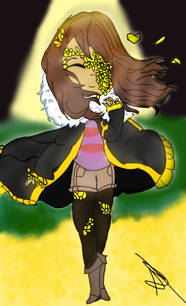 Flowerfell Frisk [Speedpaint] - ibisPaint