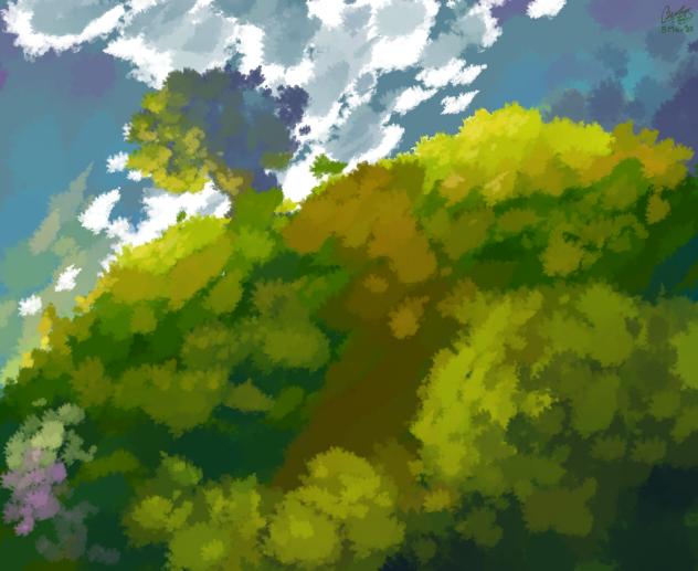 New landscape - ibisPaint