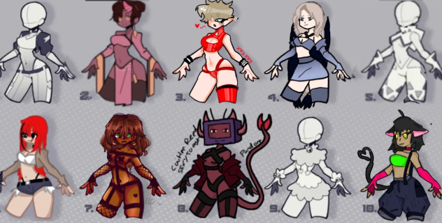 Mmm hot ladies Collab - ibisPaint