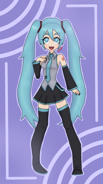 Hatsune Miku - ibisPaint