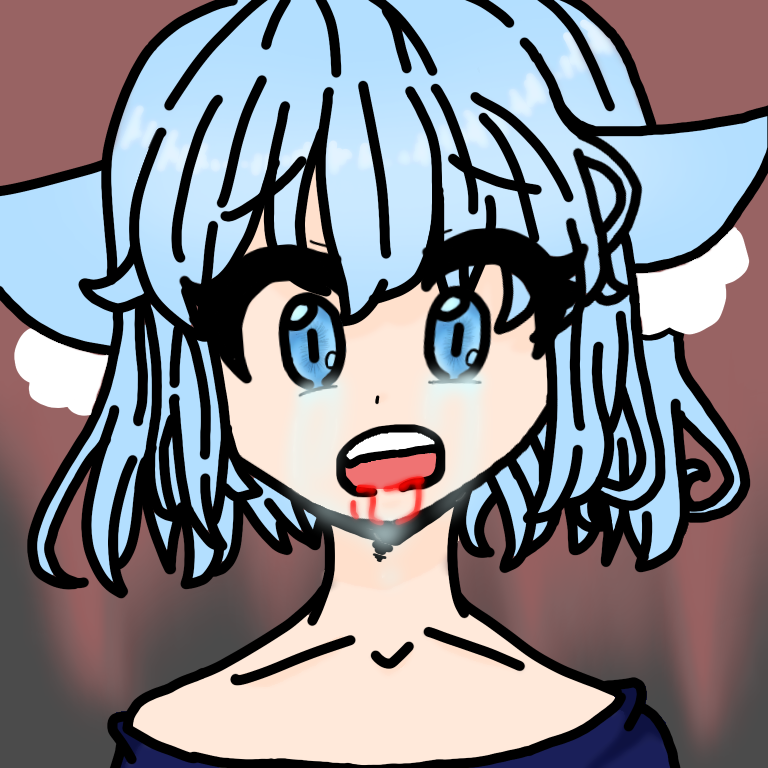 Dead girl but still crying - ibisPaint