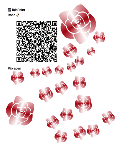 Rose brush - ibisPaint