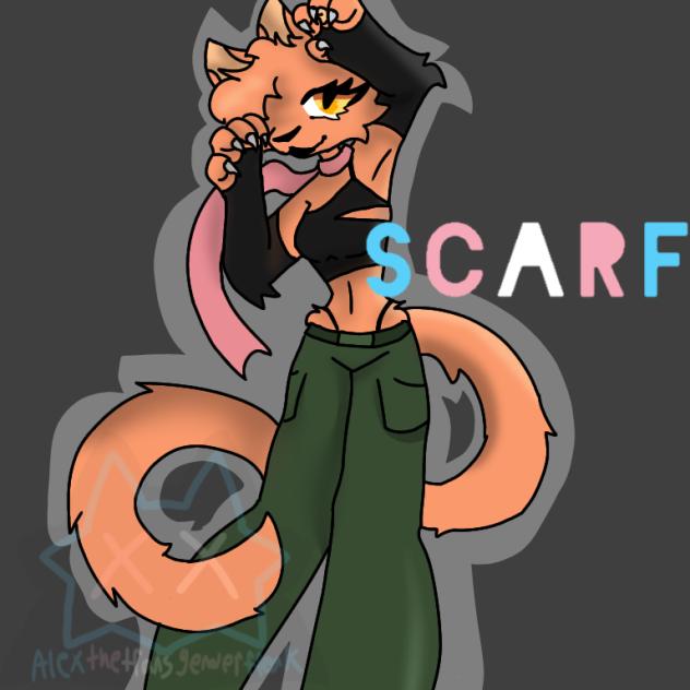 FA for ScarfTheTransGal - ibisPaint
