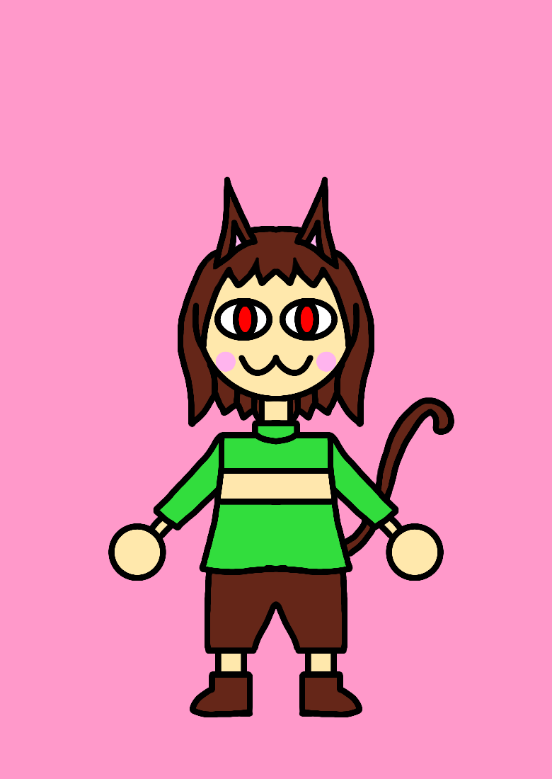 Undertale Neko Chara - ibisPaint