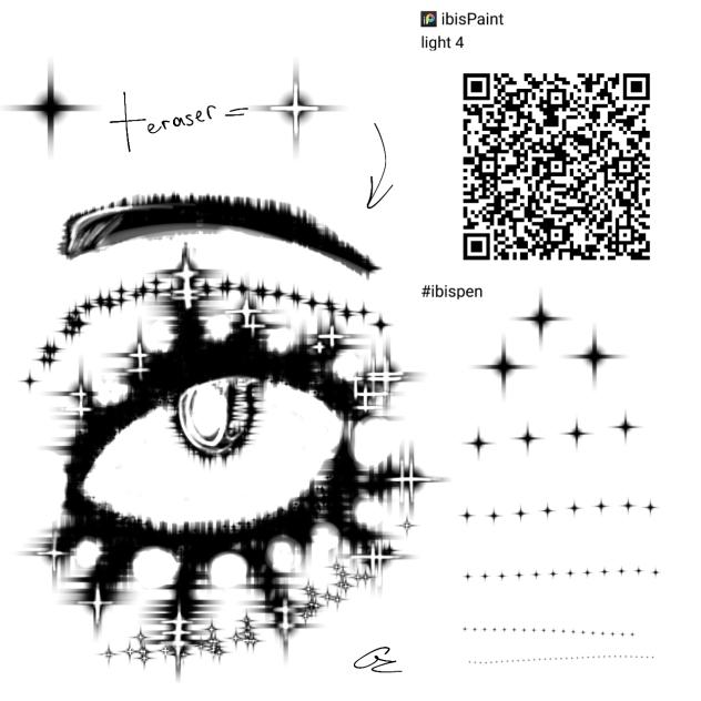 I paint with unusual brushes - ibisPaint