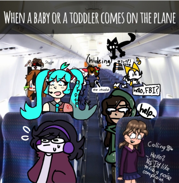 Airplane Collab - ibisPaint