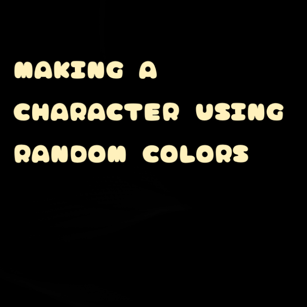 making a oc using randon colors - ibisPaint