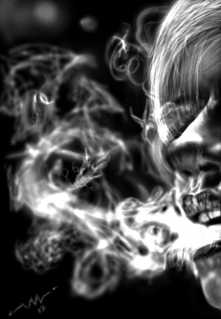Dragon Smoke - ibisPaint