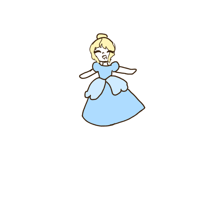 Cinderella spin! - ibisPaint