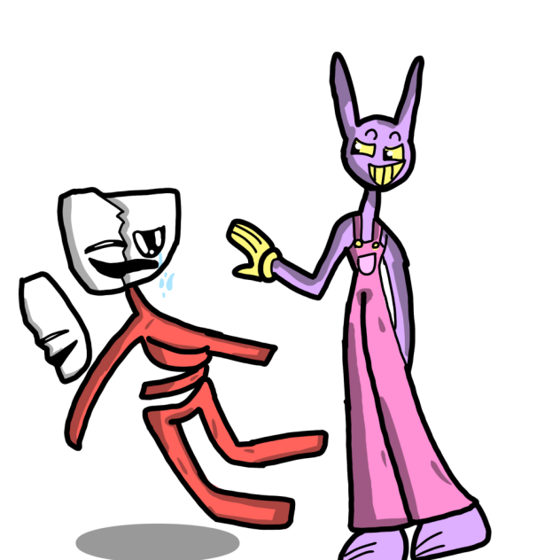 Jax pushes gangle - ibisPaint