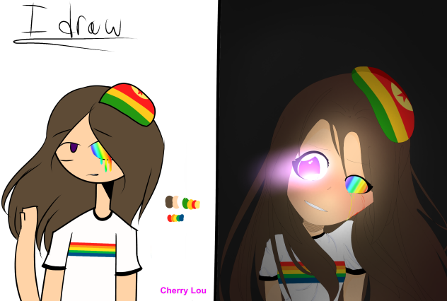 I draw, you draw (Cherry Lou) - ibisPaint