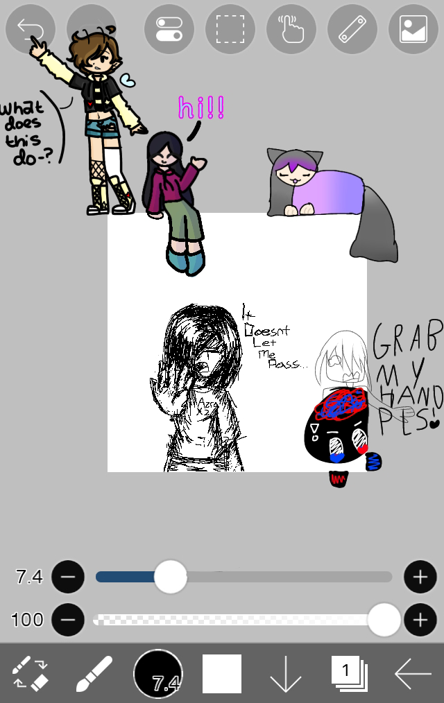 I need help to escape - ibisPaint