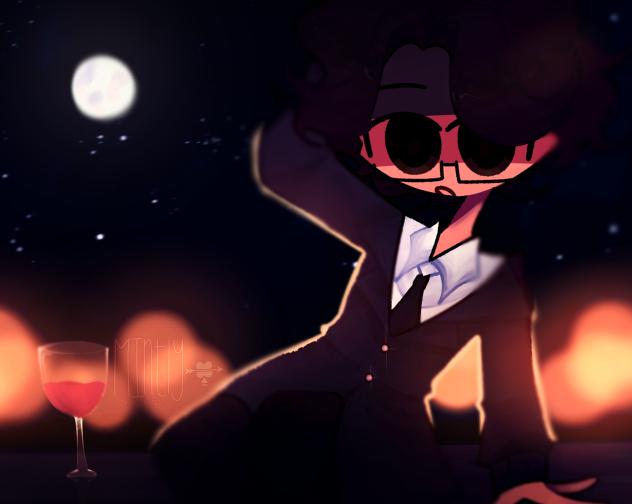 𝑀𝒾𝒹𝓃𝒾𝑔𝒽𝓉 - ibisPaint