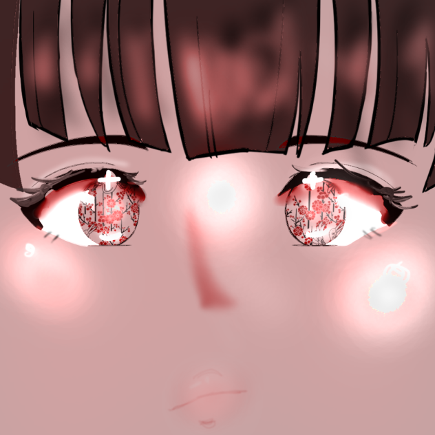 Roblox face idk - ibisPaint