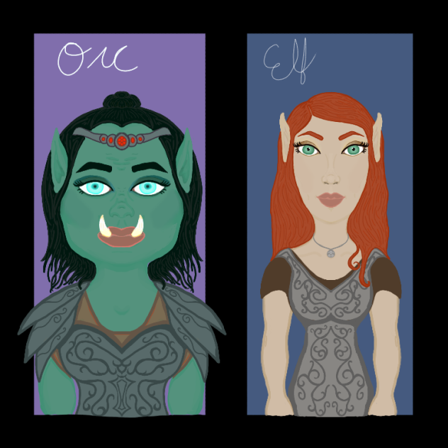 Orc or Elf - ibisPaint