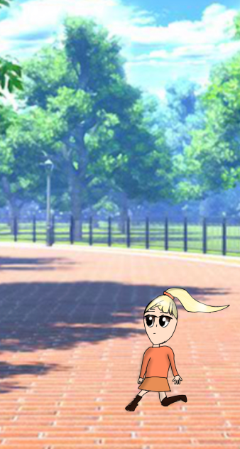 Walking Girl - ibisPaint