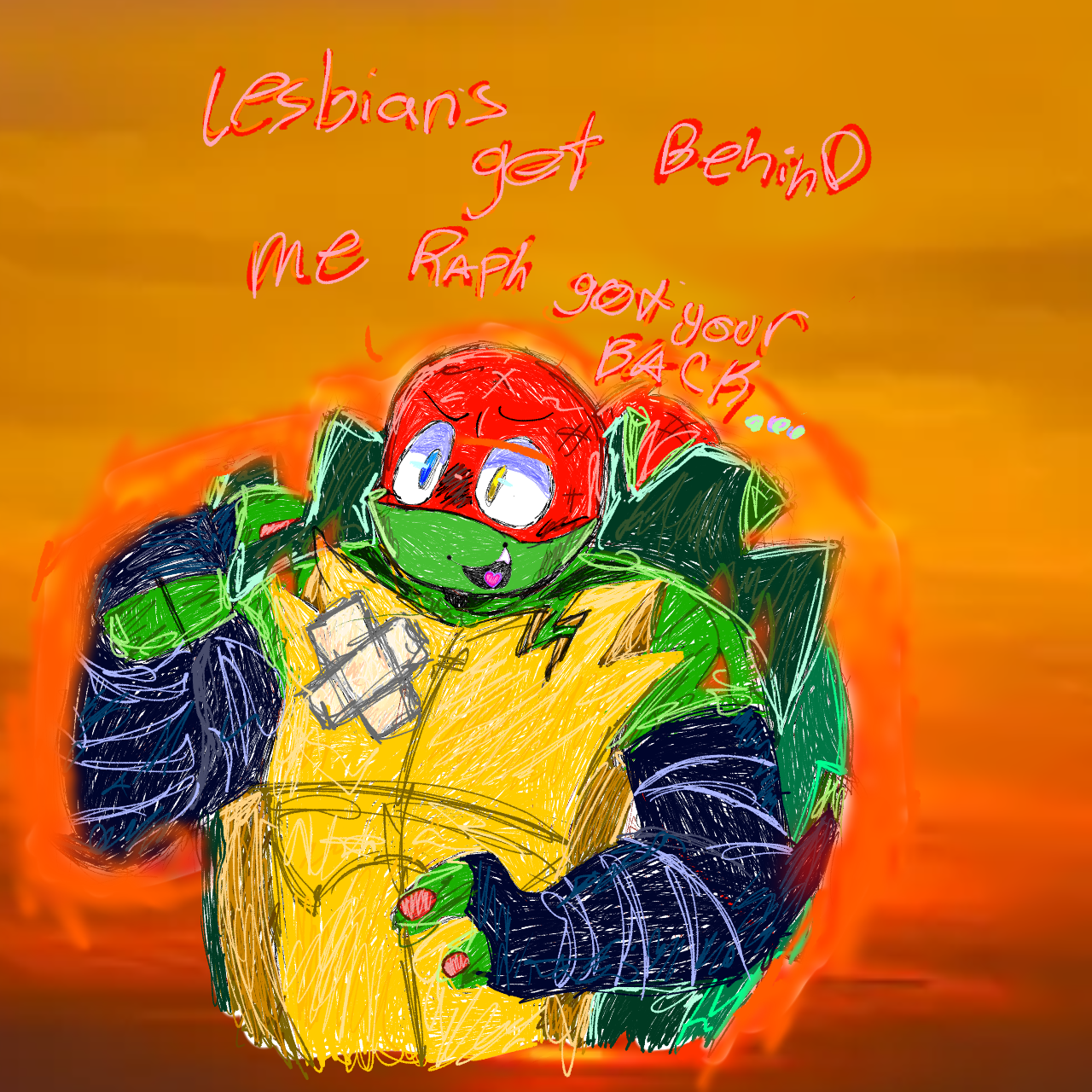 Big Raph got Your Back!! - ibisPaint