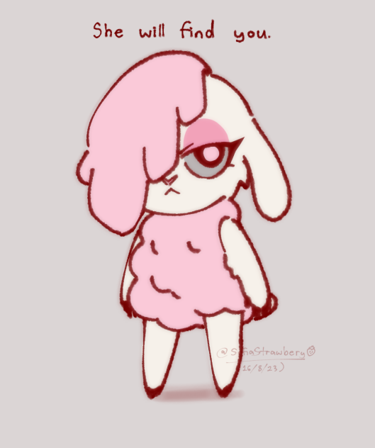 Cofi without her wolf costume💗 - ibisPaint