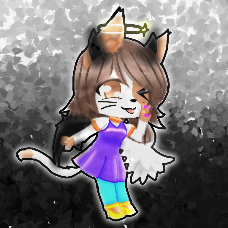 Half Angle Half Demon(Just drawing) - ibisPaint