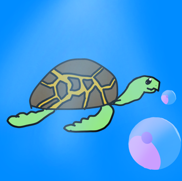 𝓛𝓲𝓽𝓽𝓵𝓮 𝓽𝓾𝓻𝓽𝓵𝓮 0𝓾0 - ibisPaint